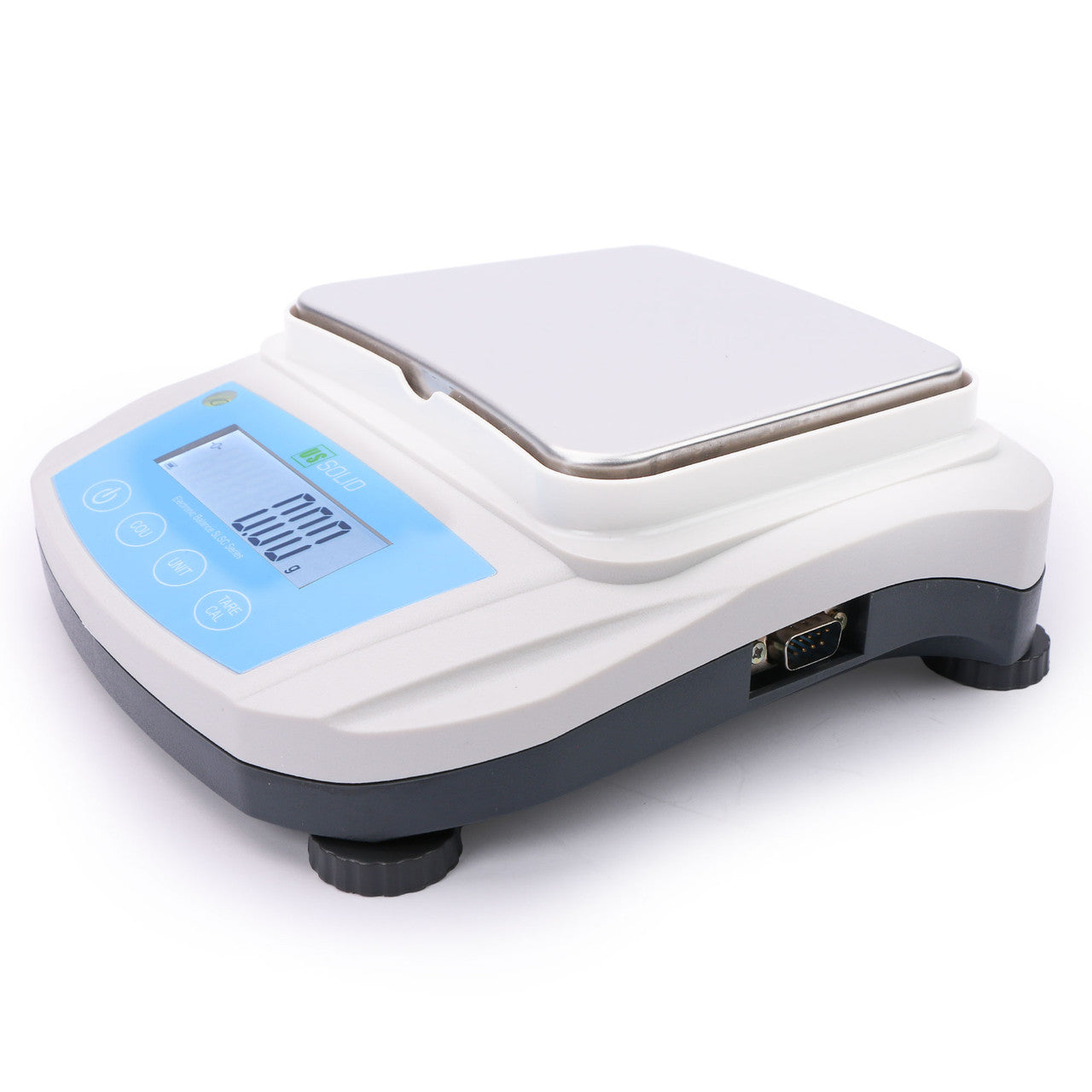 U.S. Solid 1200g x 0.01 g Precision Balance Digital Lab Scale, RS232 ...